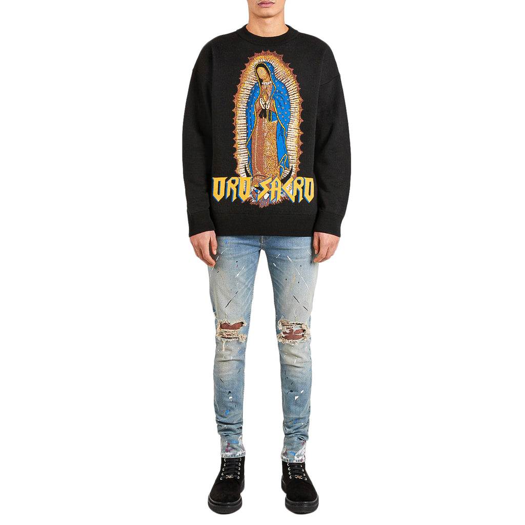 ORO Los Angeles - The Madonna Knit Crewneck